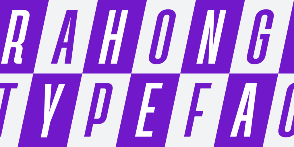 ระหง | Rahong – ฟอนต์.คอม