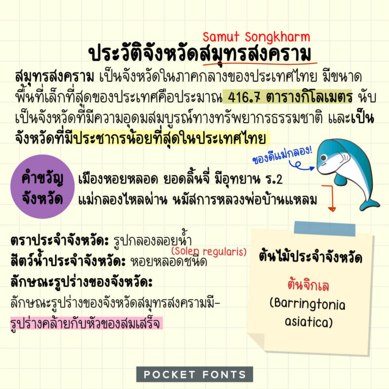 พีเค สมุทรสงคราม | PK Samut Songkhram – ฟอนต์.คอม
