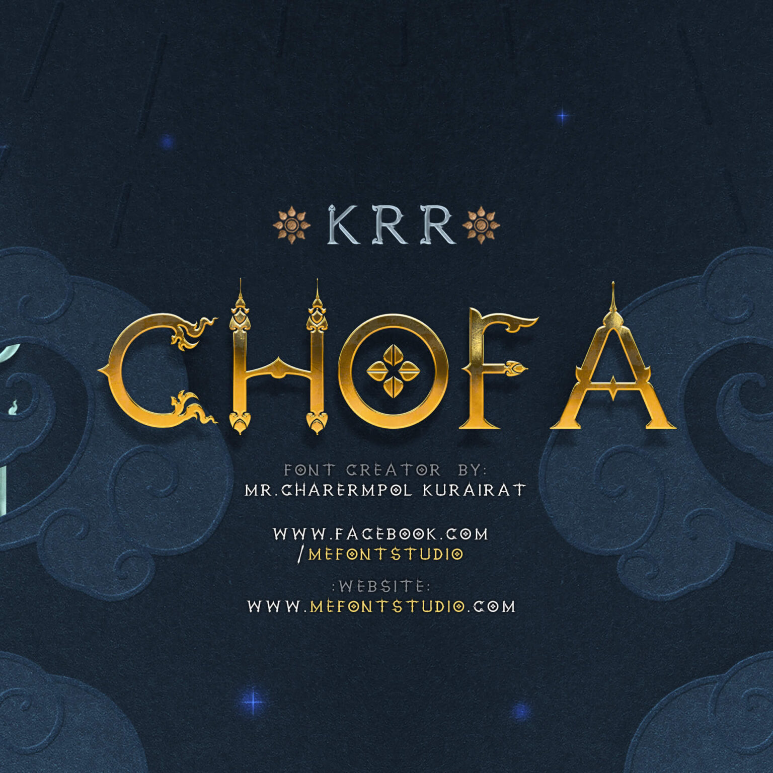 KRR CHOFA (เค อาร์ อาร์ ช่อฟ้า) – ฟอนต์.คอม