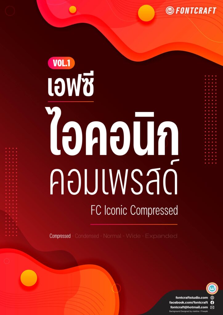 เอฟซี ไอคอนิก คอมเพรสด์ (FC Iconic Compressed) – ฟอนต์.คอม