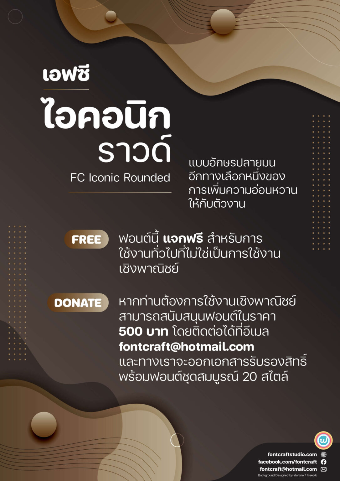 เอฟซี ไอคอนิก ราวด์ (FC Iconic Rounded) – ฟอนต์.คอม