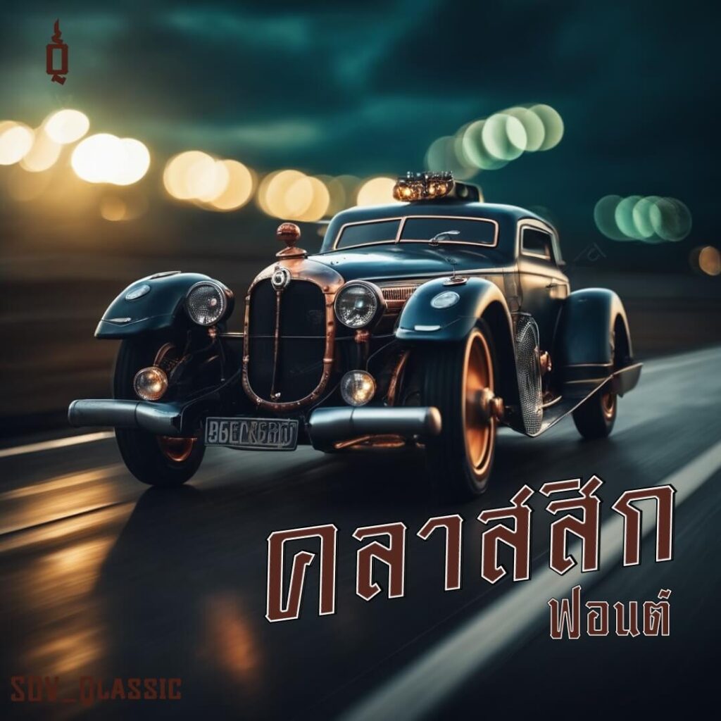 ฟอนต์คอม คลาสสิก Sovqlassic 7772