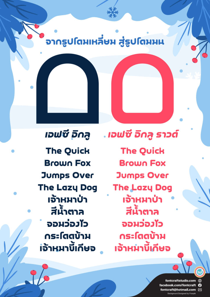 เอฟซี อิกลู ราวด์ (FC Igloo Rounded) – ฟอนต์.คอม
