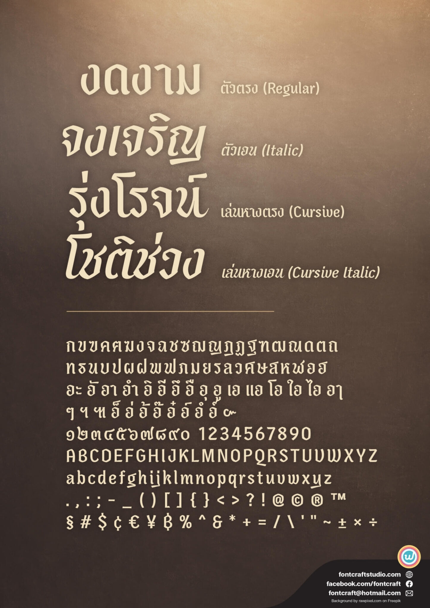 เอฟซี จงเจริญ (FC Jong Jaroen) – ฟอนต์.คอม