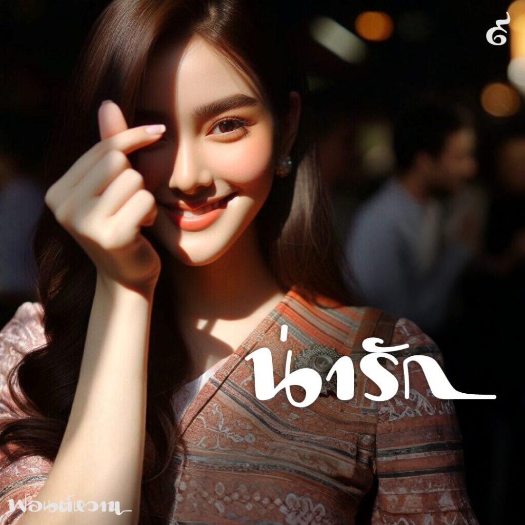 ฟอนต์.คอม » หวาน (SOV_Waan)